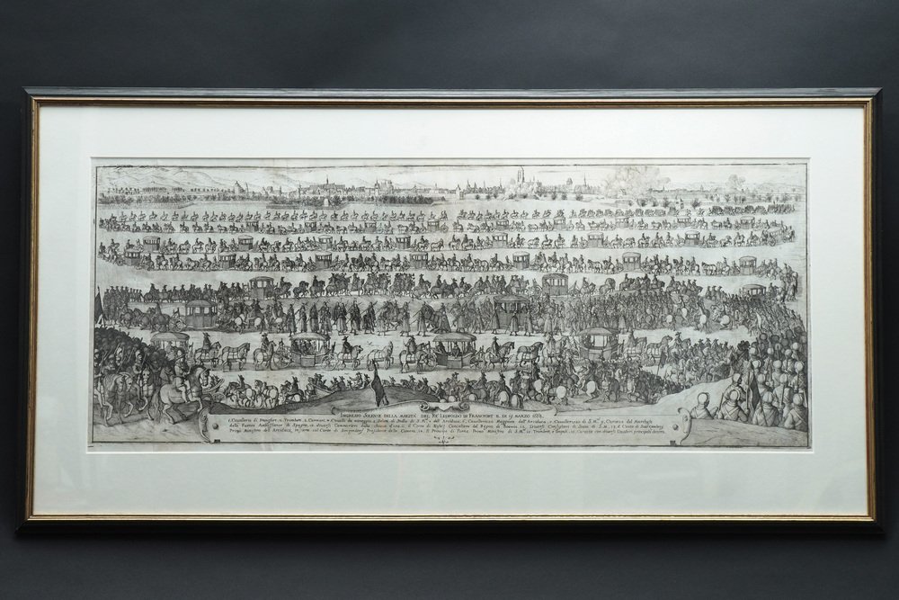 Matthäus Merian, Ceremonial Entry of the Majesty King Leopold in ...