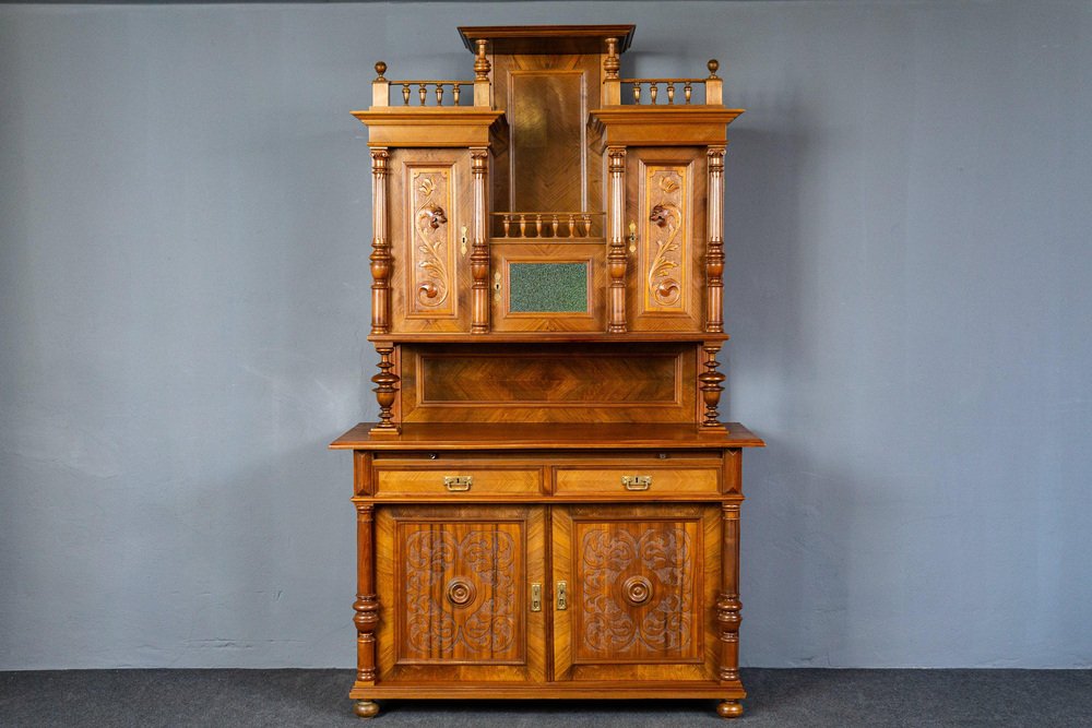 Antique Buffet in Oak & Pine for sale at Pamono