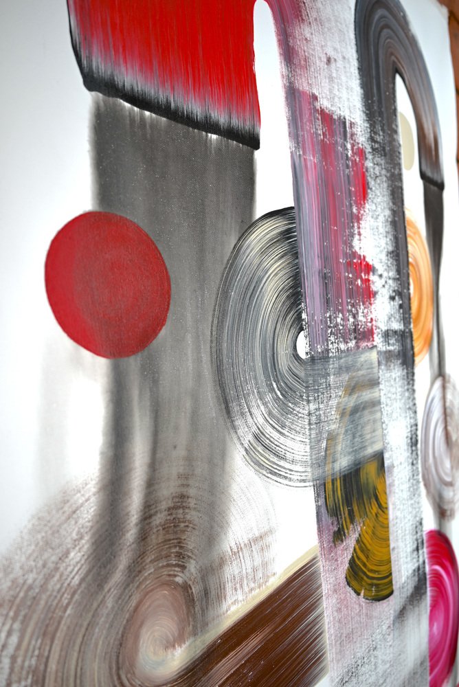 Sumit Mehndiratta, Retrometric, Acrylic on Canvas for sale at Pamono