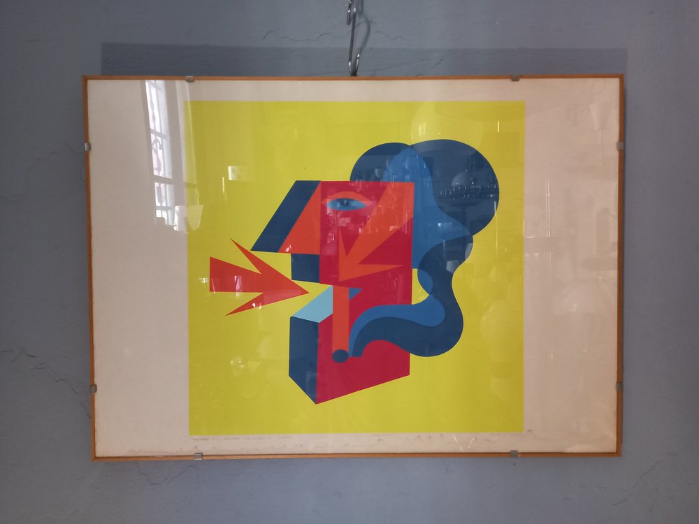 Fortunato Depero for Area Studio, Smoker N1 Lucky, 1980s, Color ...