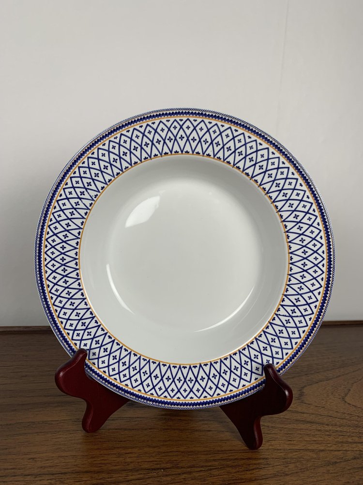 Soup Plates from Cipa, Italy, 1980s, Set of 6 for sale at Pamono