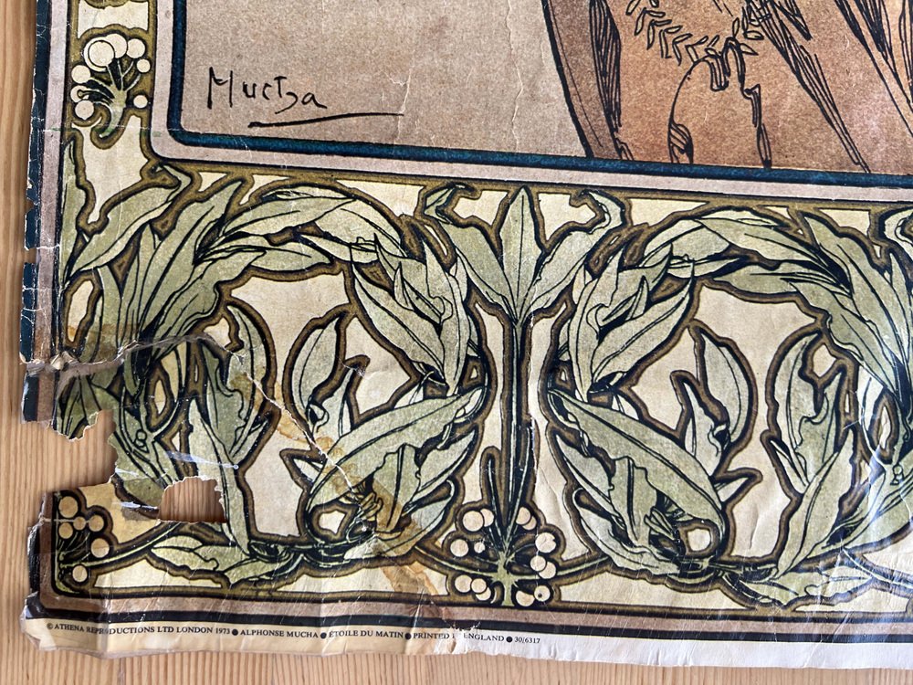 Posters after Alphonse Mucha from Athena Reproductions Ltd. London ...