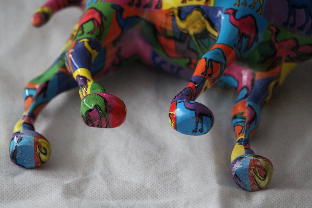 Pop Art Camel Statue, 2000s, Epoxy Resin for sale at Pamono