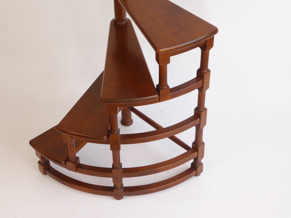 Victorian Wooden Library Stairs for sale at Pamono