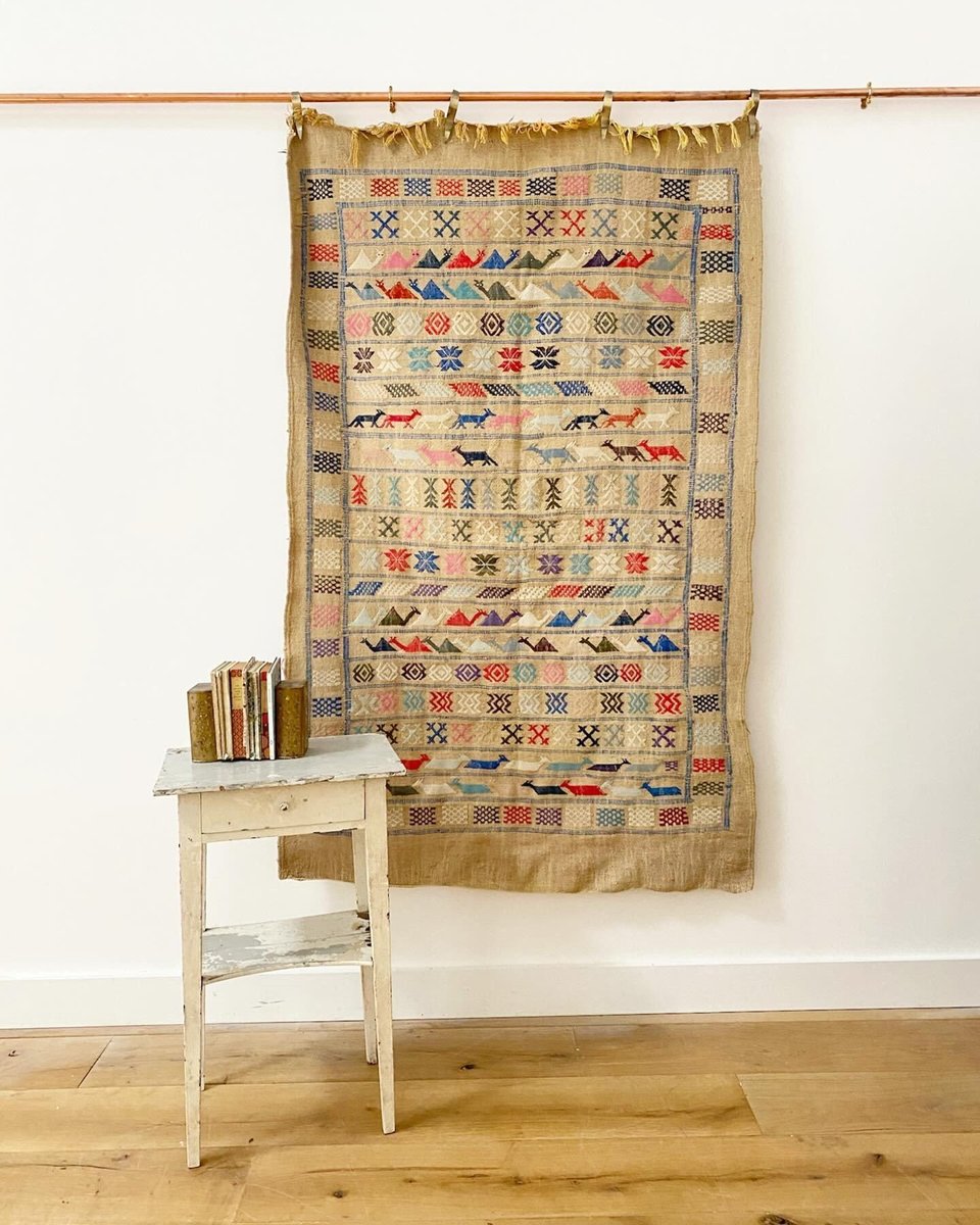 Moroccan Flat Weave Rug for sale at Pamono