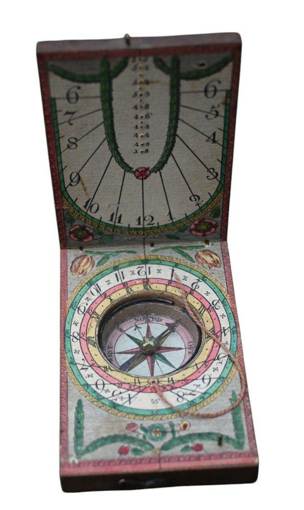 18th Century Wooden Sundial for sale at Pamono