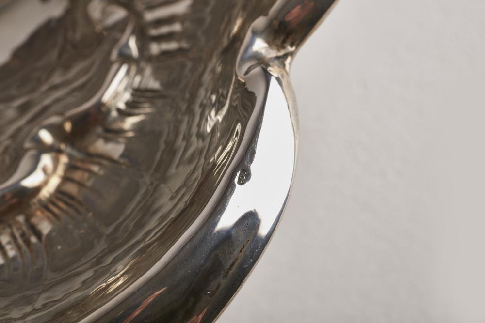 Shell Centerpiece in 800 Silver, 1930s for sale at Pamono