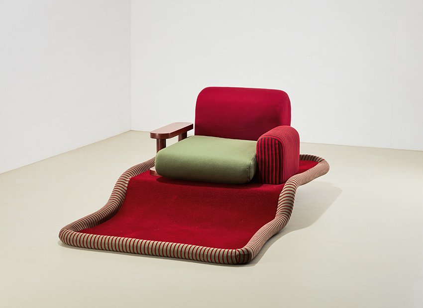 Flying Rug Chair by Ettore Sottsass for Bedding Brevetti, 1974 for sale ...