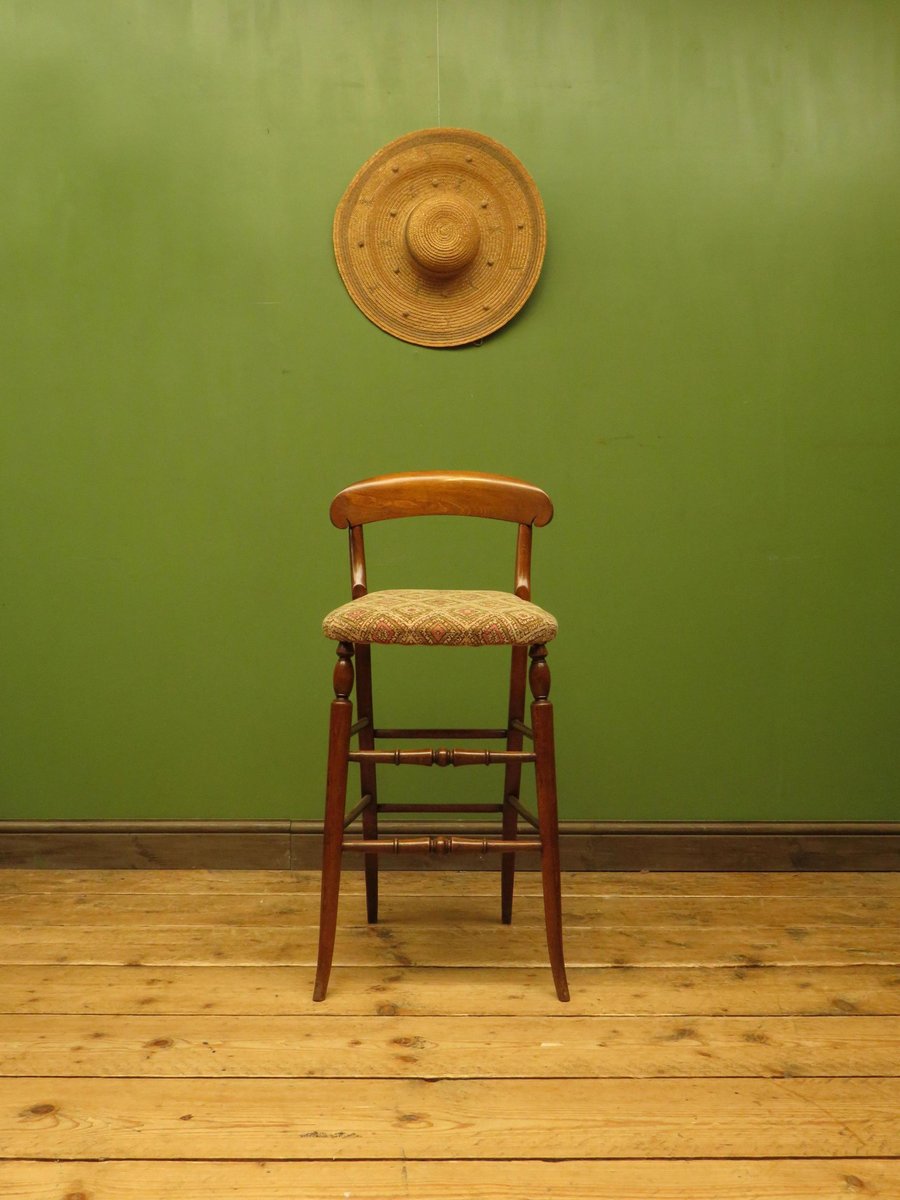 Antique Wooden Cello Stool, 1890s for sale at Pamono