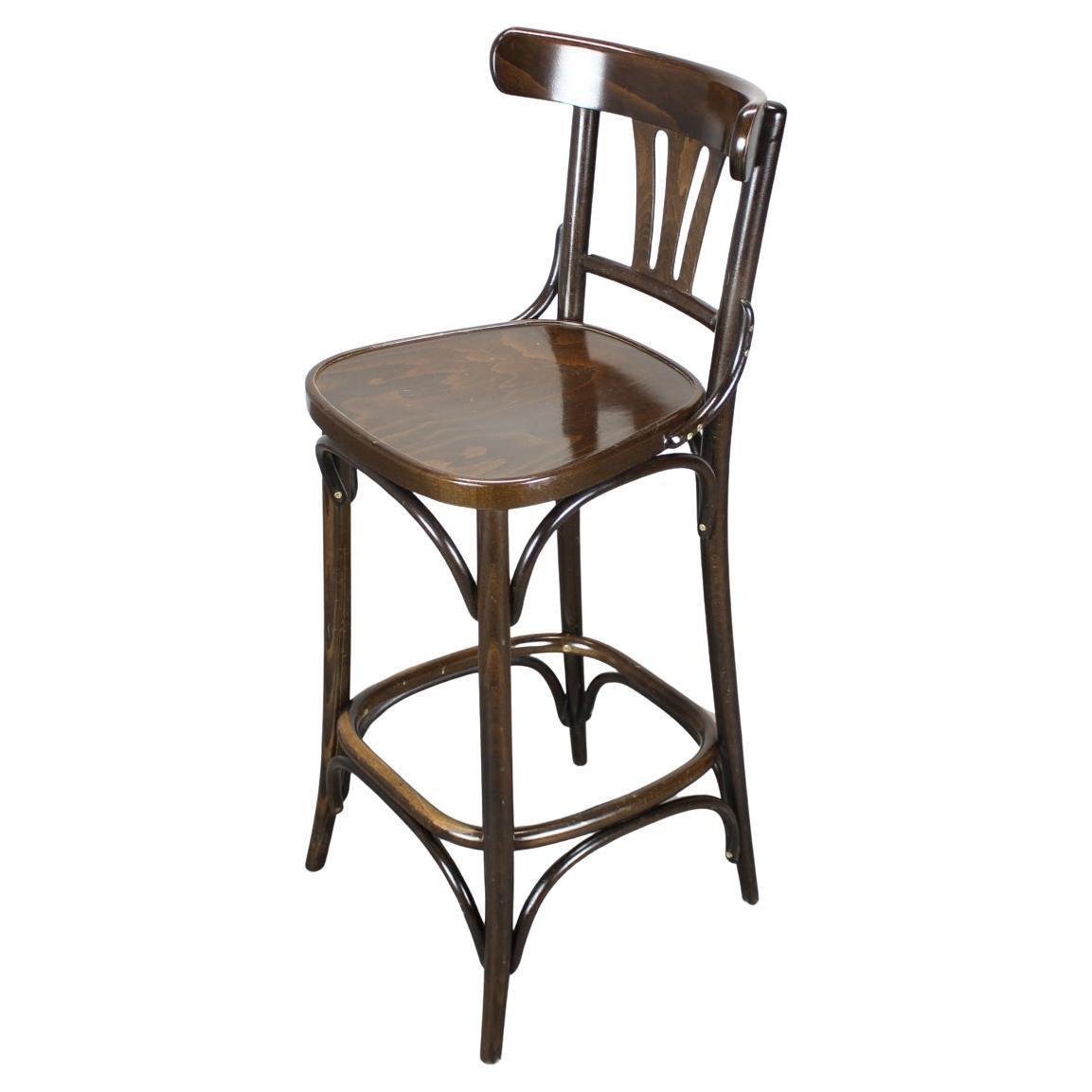 Vintage Bar Stool from TON, 1980s for sale at Pamono