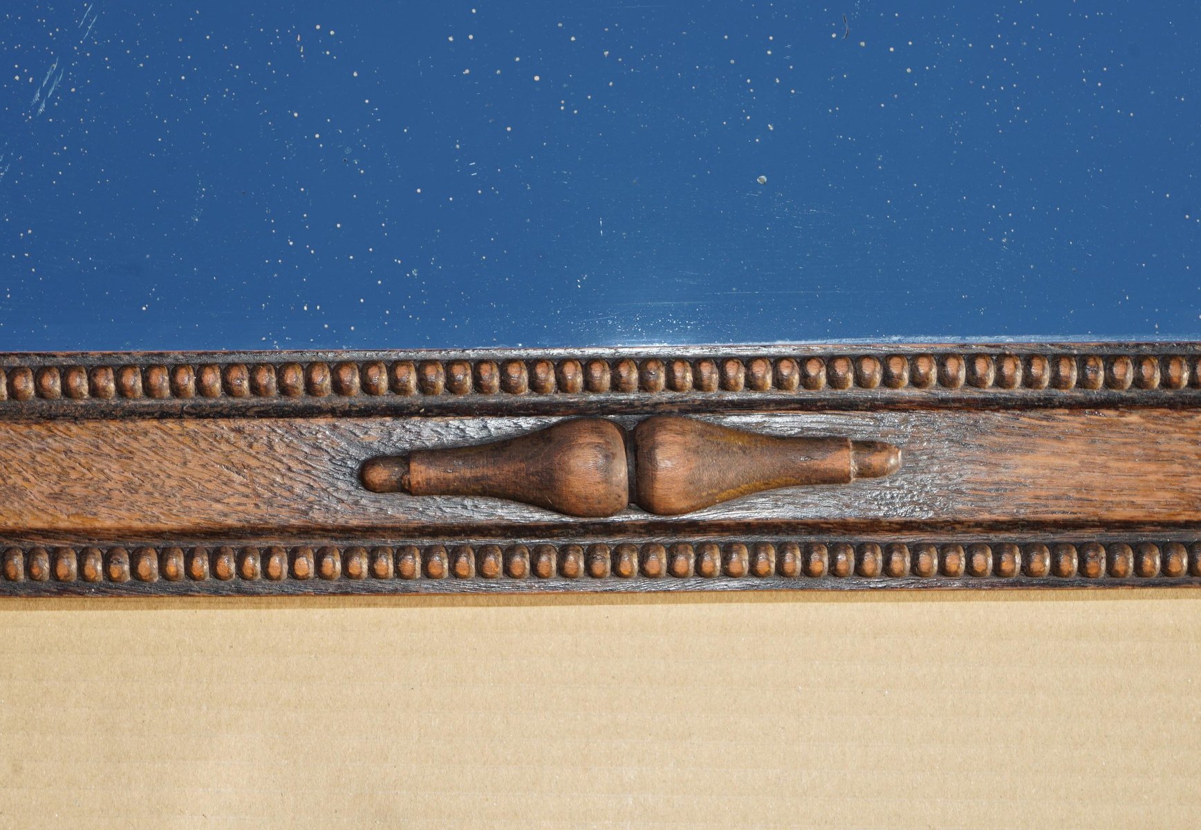 Edwardian Scottish Wall Mounted Carved Bobbin Turned Mirror, 1910 for ...