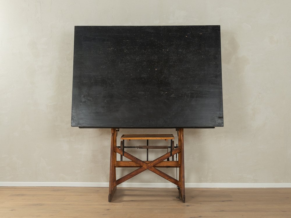 Wooden Drawing Table, 1900s for sale at Pamono