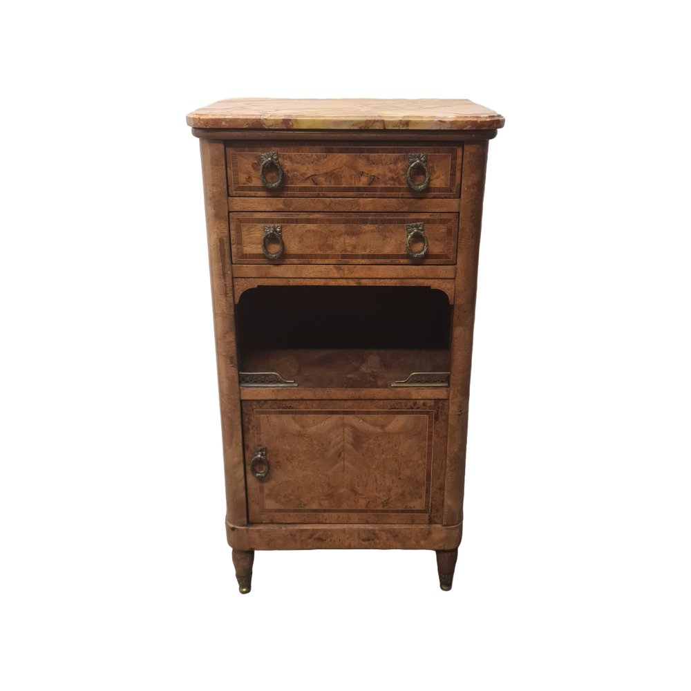 Antique French Classic Bedside Table, 1800s for sale at Pamono