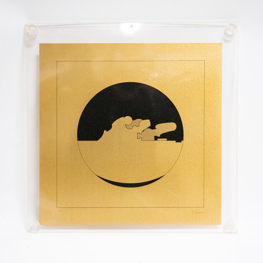 G. R. Lanza, Composition, 1980s, Print for sale at Pamono