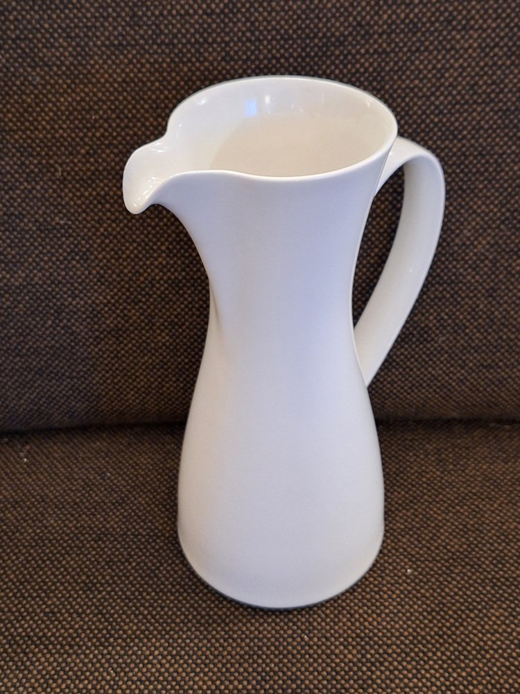Vintage German Jug in White Porcelain from KPM Berlin, 1970s for sale ...