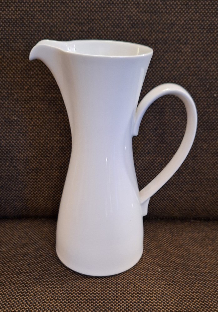 Vintage German Jug in White Porcelain from KPM Berlin, 1970s for sale ...