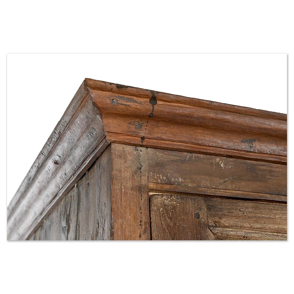 Large Solid Wood Display Case with Sliding Doors for sale at Pamono
