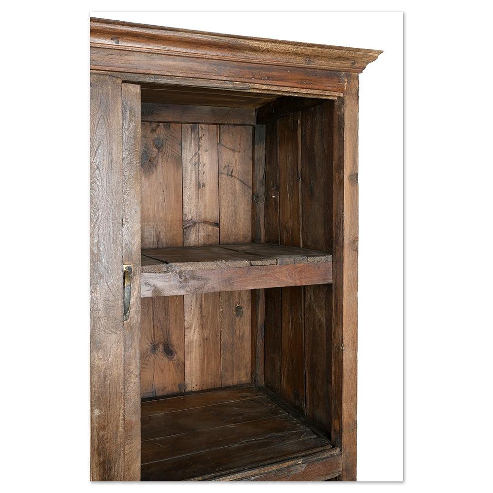 Large Solid Wood Display Case with Sliding Doors for sale at Pamono