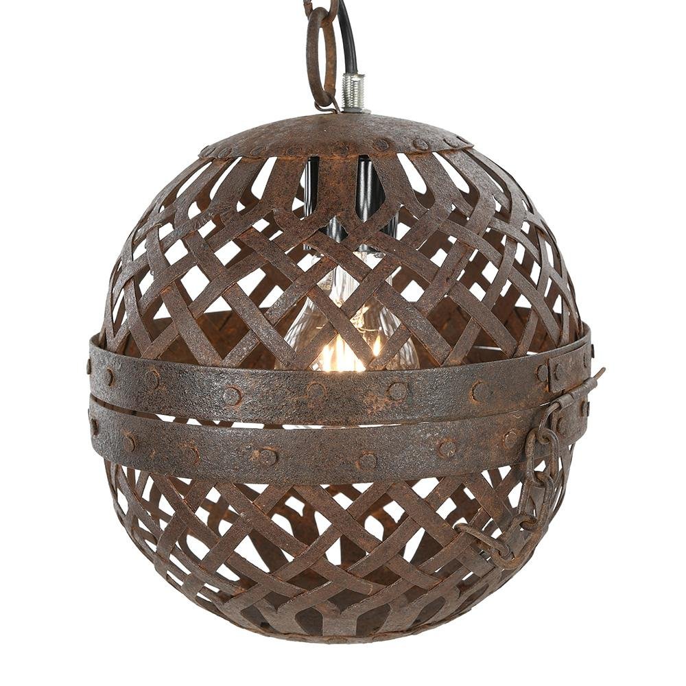 Metal Ball Pendant Light for sale at Pamono