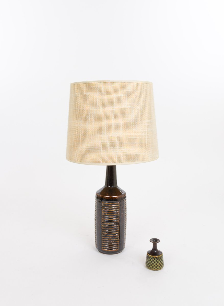 Dark Chocolate Brown Dl/30 Table Lamp by Linnemann-Schmidt for Palshus ...