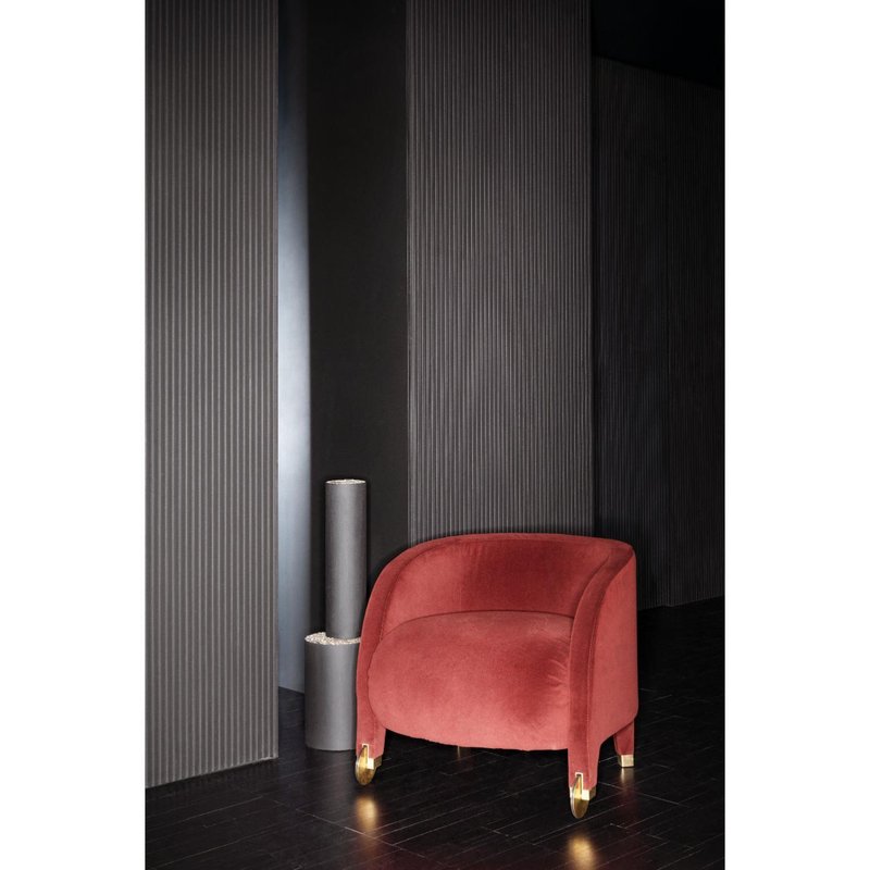 Adele Lounge Chair by Somaschini for sale at Pamono