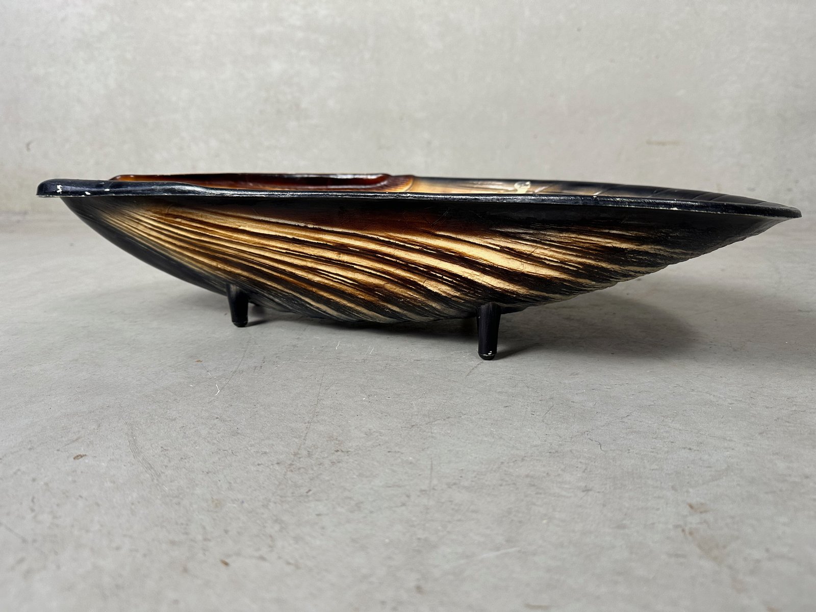 Vintage Plastic Mussel Shell Bowl for sale at Pamono