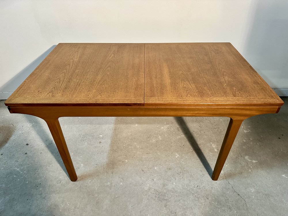 Scandinavian Extendable Teak Table by Nathan Furniture, 1960s for sale ...