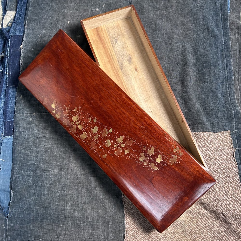 Shōwa Era Wooden Writing Box, 1970s for sale at Pamono