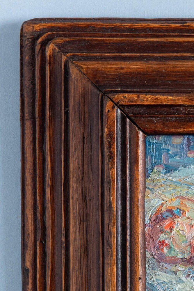 French School, Blue Still Life, Oil Painting on Board, Early 20th ...