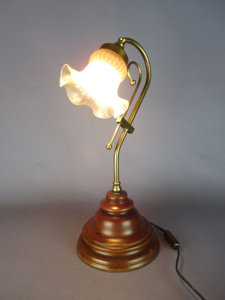 Abat Jour Liberty Table Lamp by F.lli Capanni, 1950s for sale at Pamono