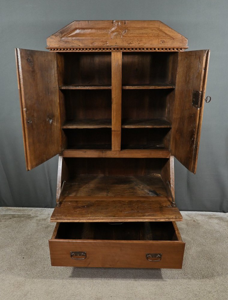 Walnut Storage Cabinet, 18th Century for sale at Pamono