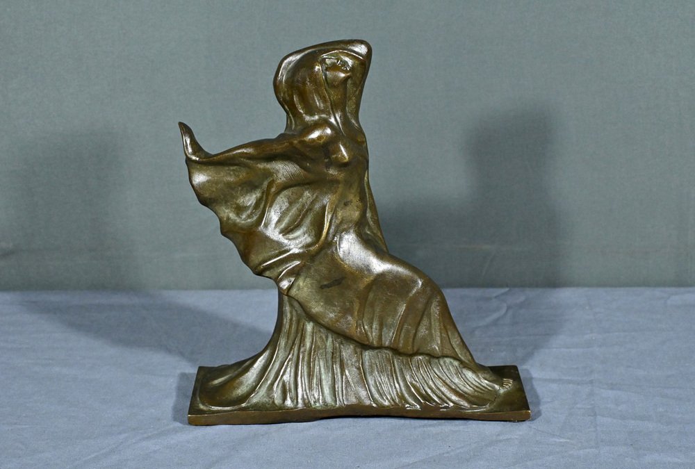 S. Zelikson, The Dancer, Mid 20th Century, Bronze for sale at Pamono