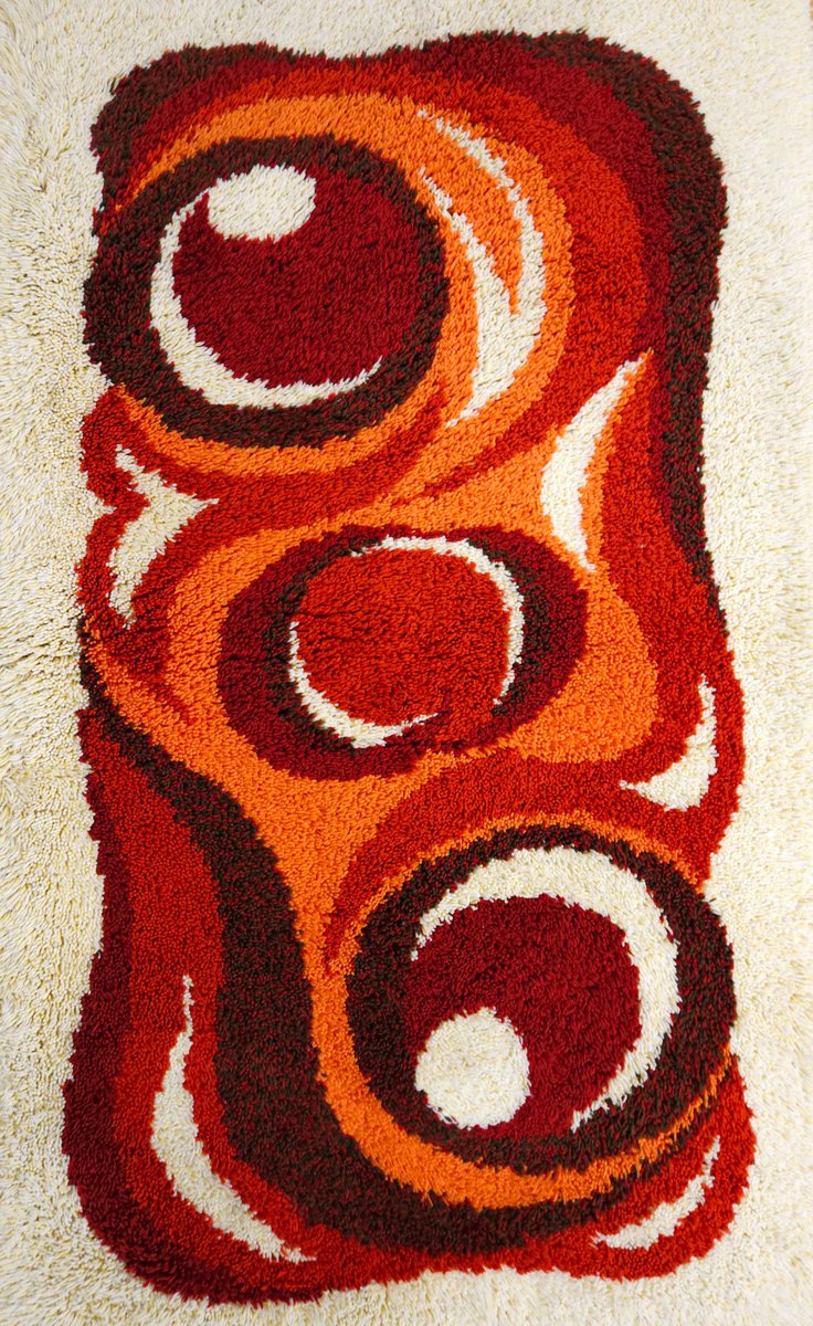Mid-Century German Wool Rug, 1970s for sale at Pamono