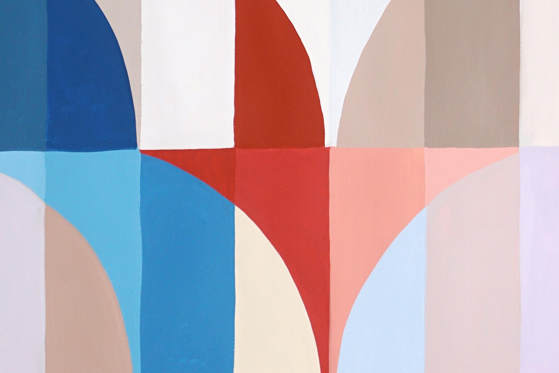 Natalia Roman, Lakeside Mirage, 2025, Acrylic on Watercolor Paper for ...