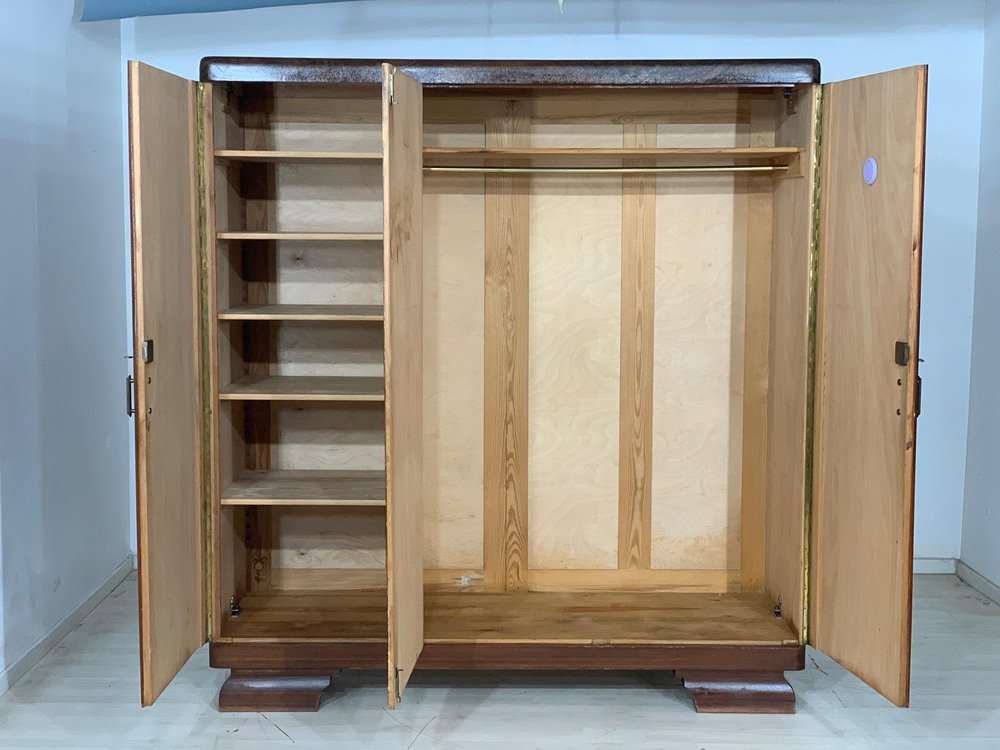 Mid-Century German Wardrobe, 1960s for sale at Pamono