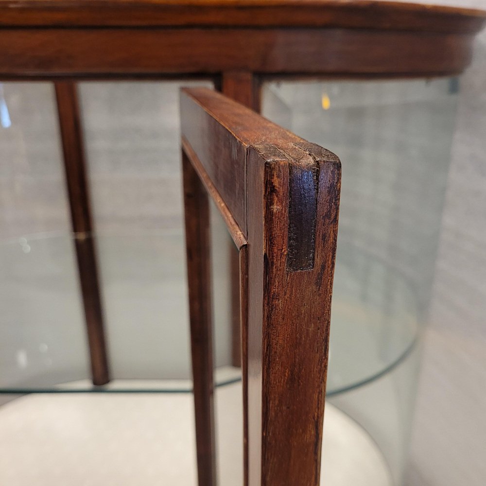 Edwardian Style Display Case in Wood, England, 1930s for sale at Pamono
