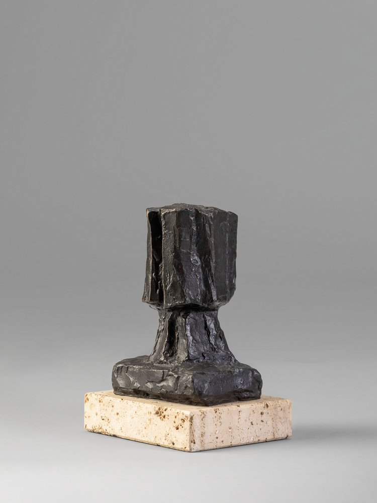 Fritz Wotruba, Kopf, Bronze Sculpture, 1958 for sale at Pamono