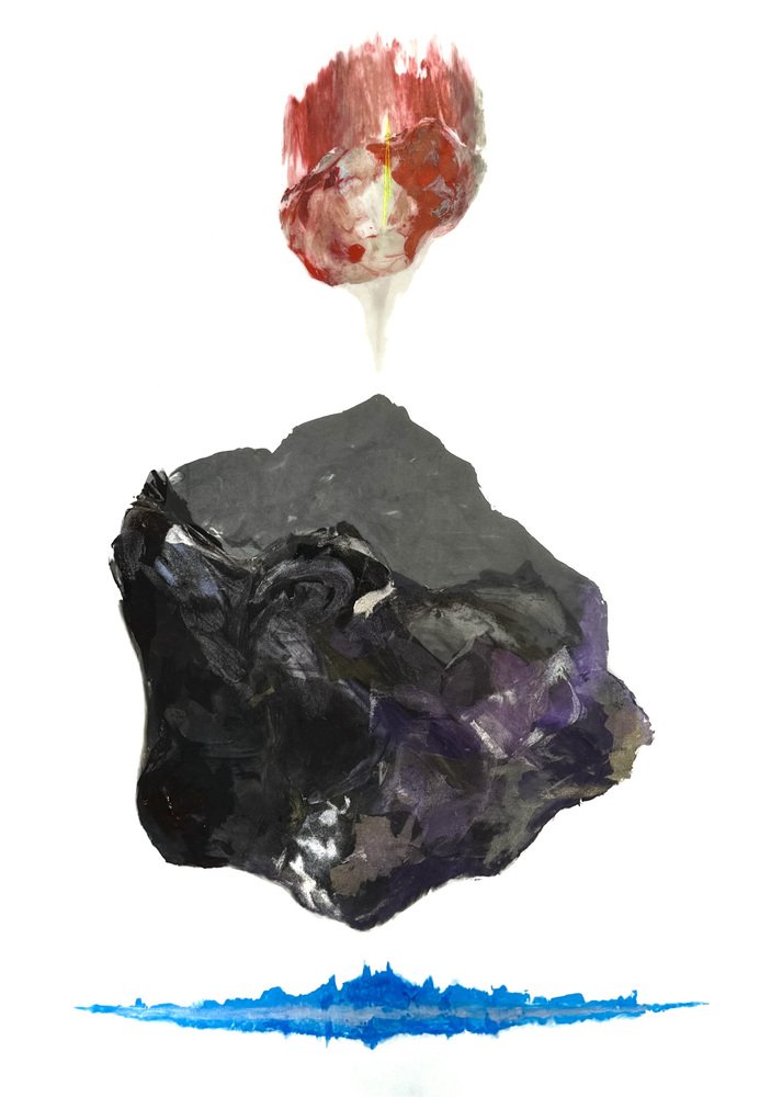 Sadie Weis, So Light I Fell to the Sky, Screenprint for sale at Pamono