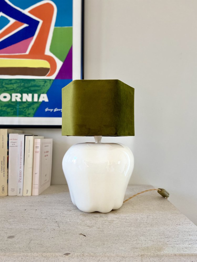 Ceramic Apple Lamp, 1970s for sale at Pamono