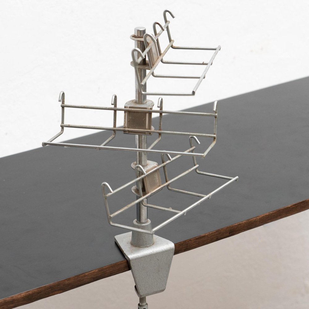 Industrial Metal Table Display, 1970s for sale at Pamono