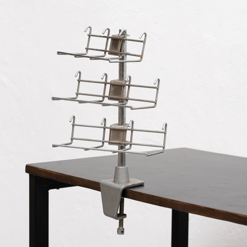 Industrial Metal Table Display, 1970s for sale at Pamono