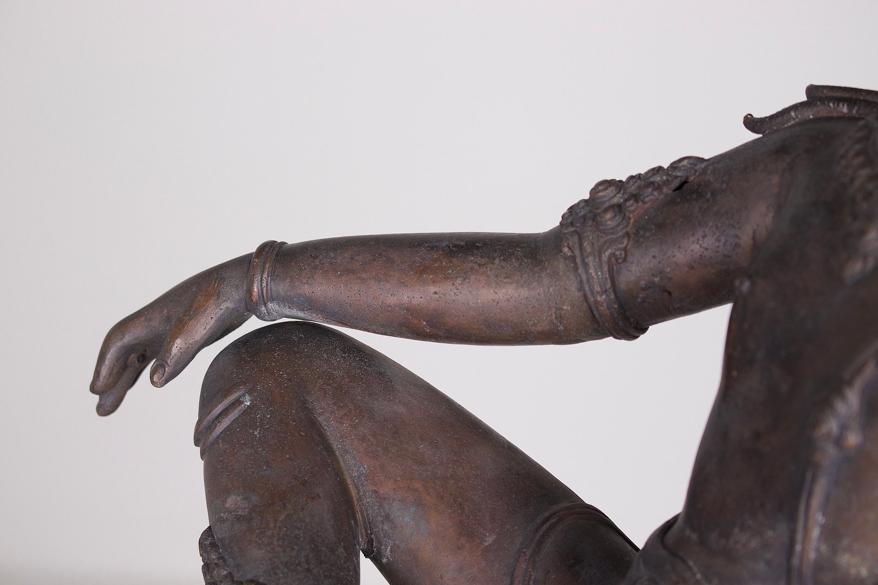 Nepalese Artist, Indra King of Gods, Copper Alloy, 1800s for sale at Pamono