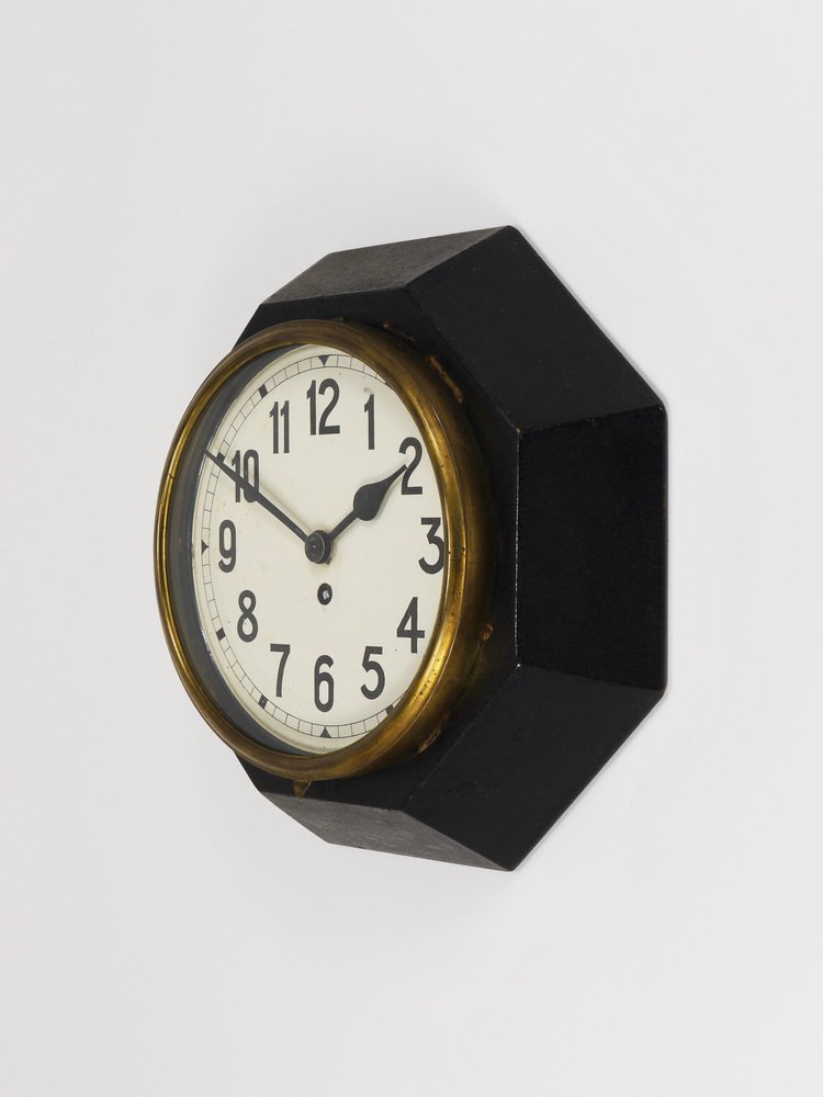 Modernism Wall Clock from Adolf Loos Vienna, Austria, 1920s for sale at ...
