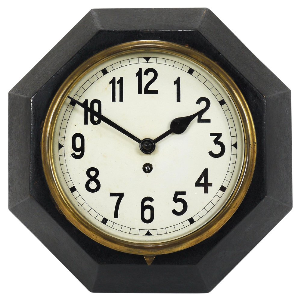 Modernism Wall Clock from Adolf Loos Vienna, Austria, 1920s for sale at ...