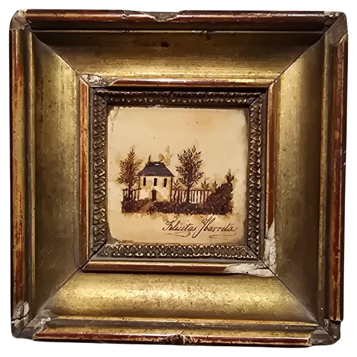 19th Century Basque Country Miniature Souvenir, 1890s for sale at Pamono