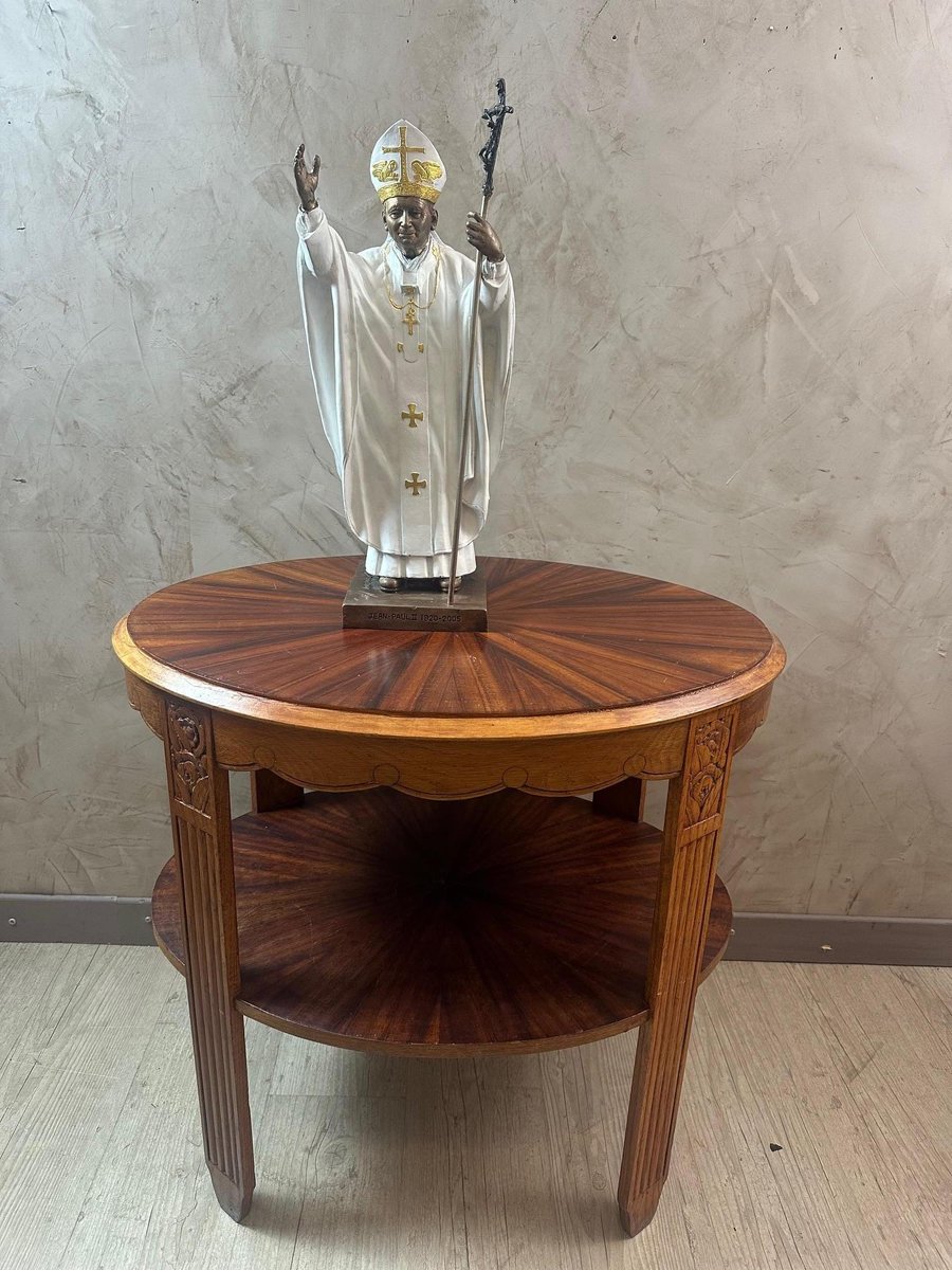 Christian Maas, Pope John Paul II, 2005, Bronze for sale at Pamono