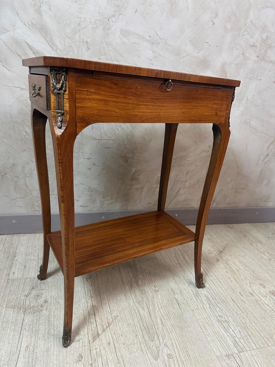 Walnut Side Table, 1900s for sale at Pamono
