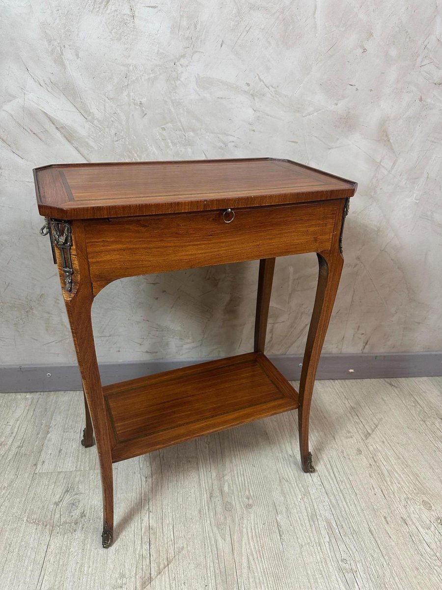 Walnut Side Table, 1900s for sale at Pamono