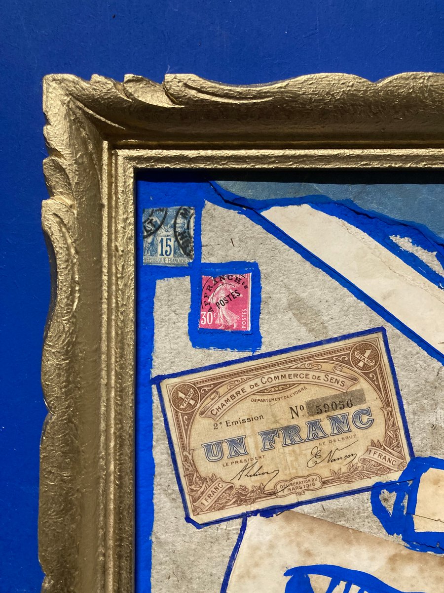 Borkin, L'Armée du Salut, Collage and Acrylic, 1974, Framed for sale at ...