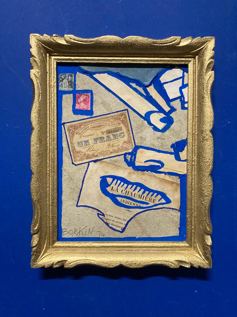 Borkin, L'Armée du Salut, Collage and Acrylic, 1974, Framed for sale at ...